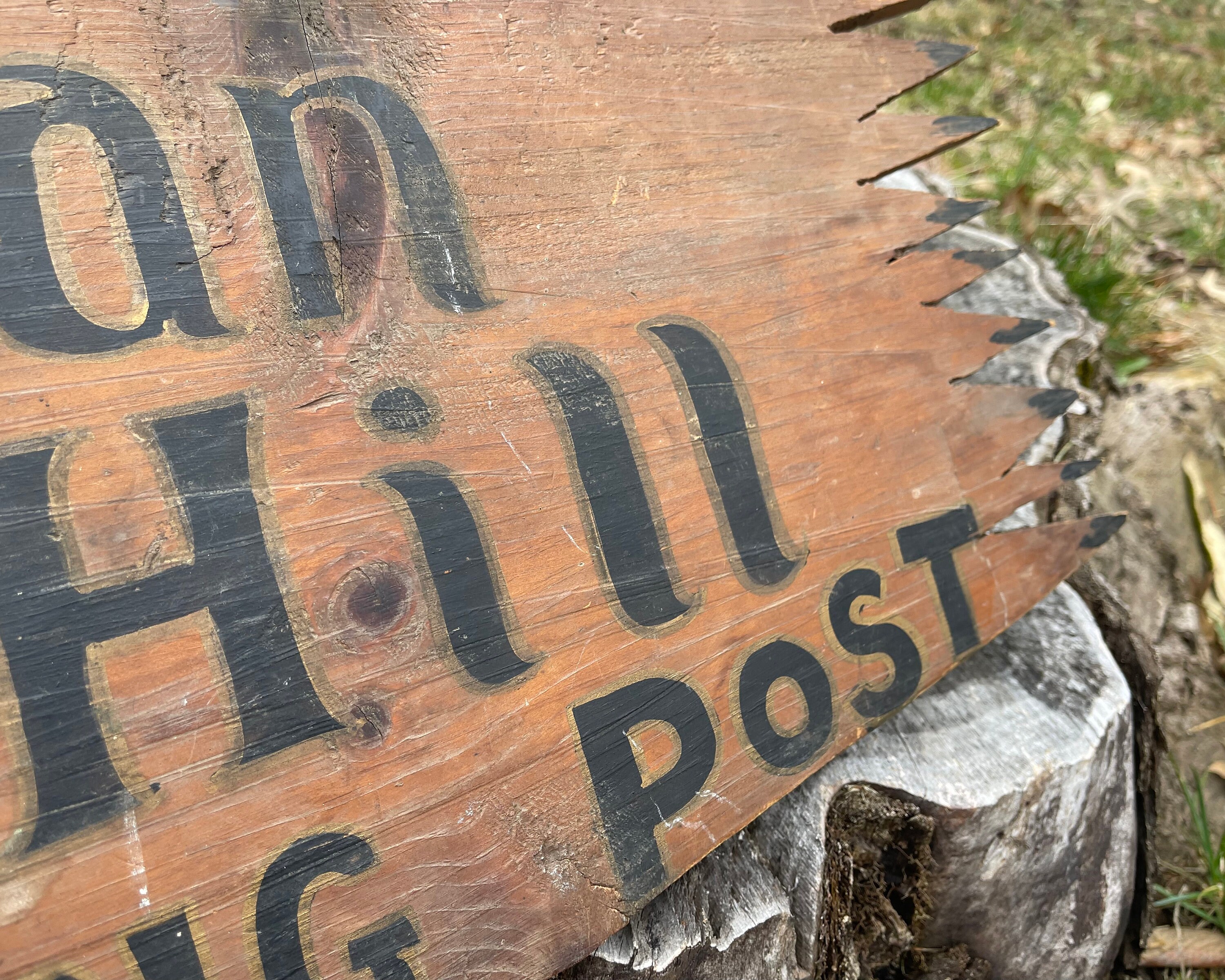 Vintage Wooden Trade Side Indian Hill Trading Post 1940s - Etsy