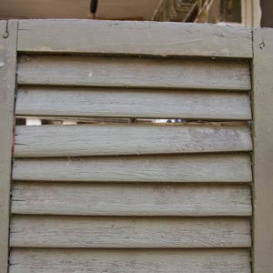 Large Pair of Vintage Shutters, 67'' Long X 17'' Wide, Reclaimed Barn Wood Door, Louvered ...