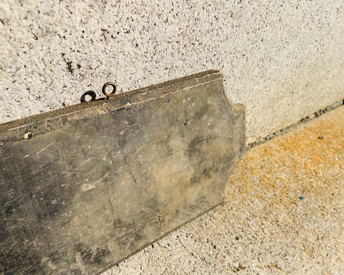 Antique Wooden Smaltz Paint Sign Dr. G. F. PECK 1800s Gold - Etsy