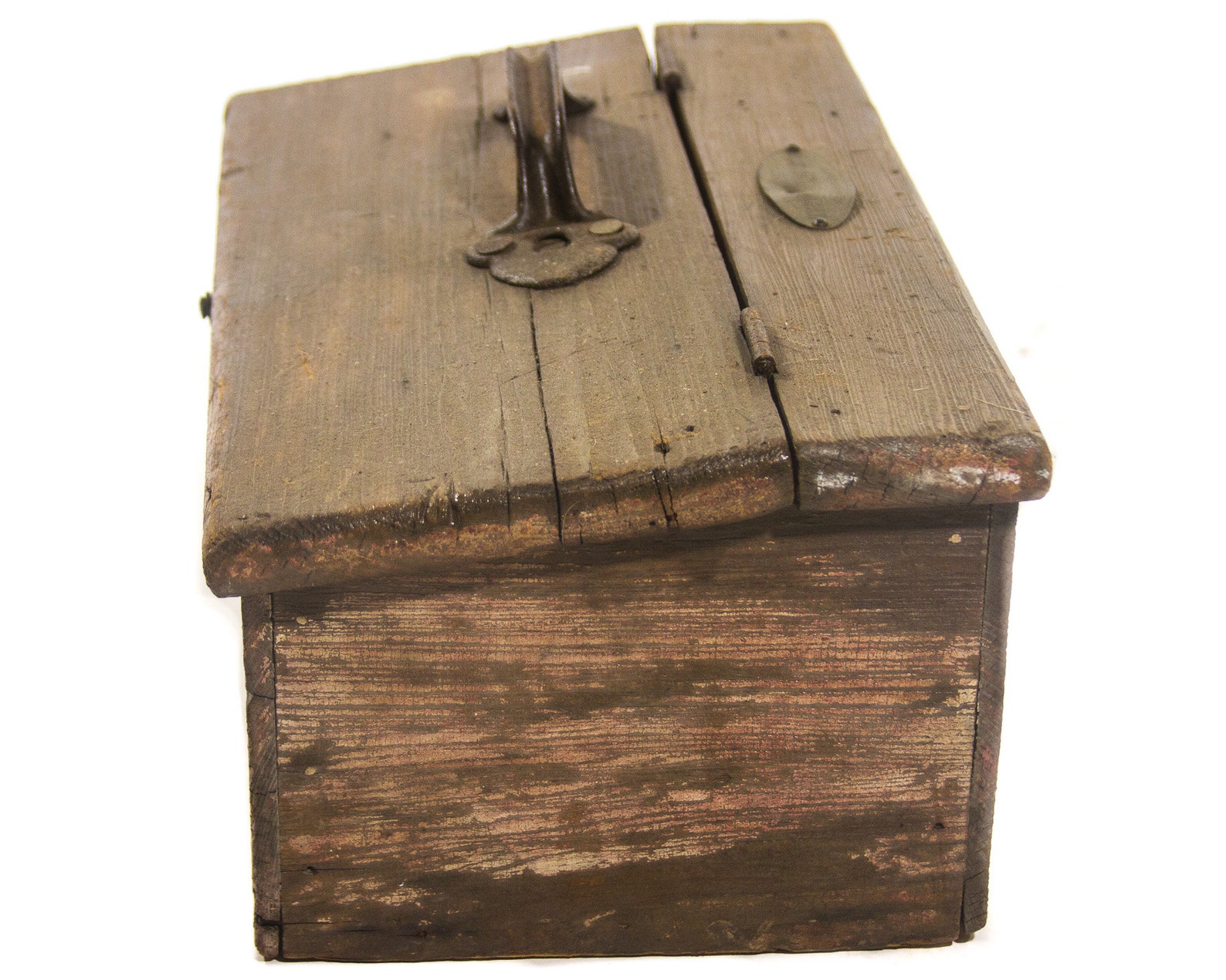 Antique Wooden Lock Box Vintage Wood Strongbox Wooden Safe - Etsy