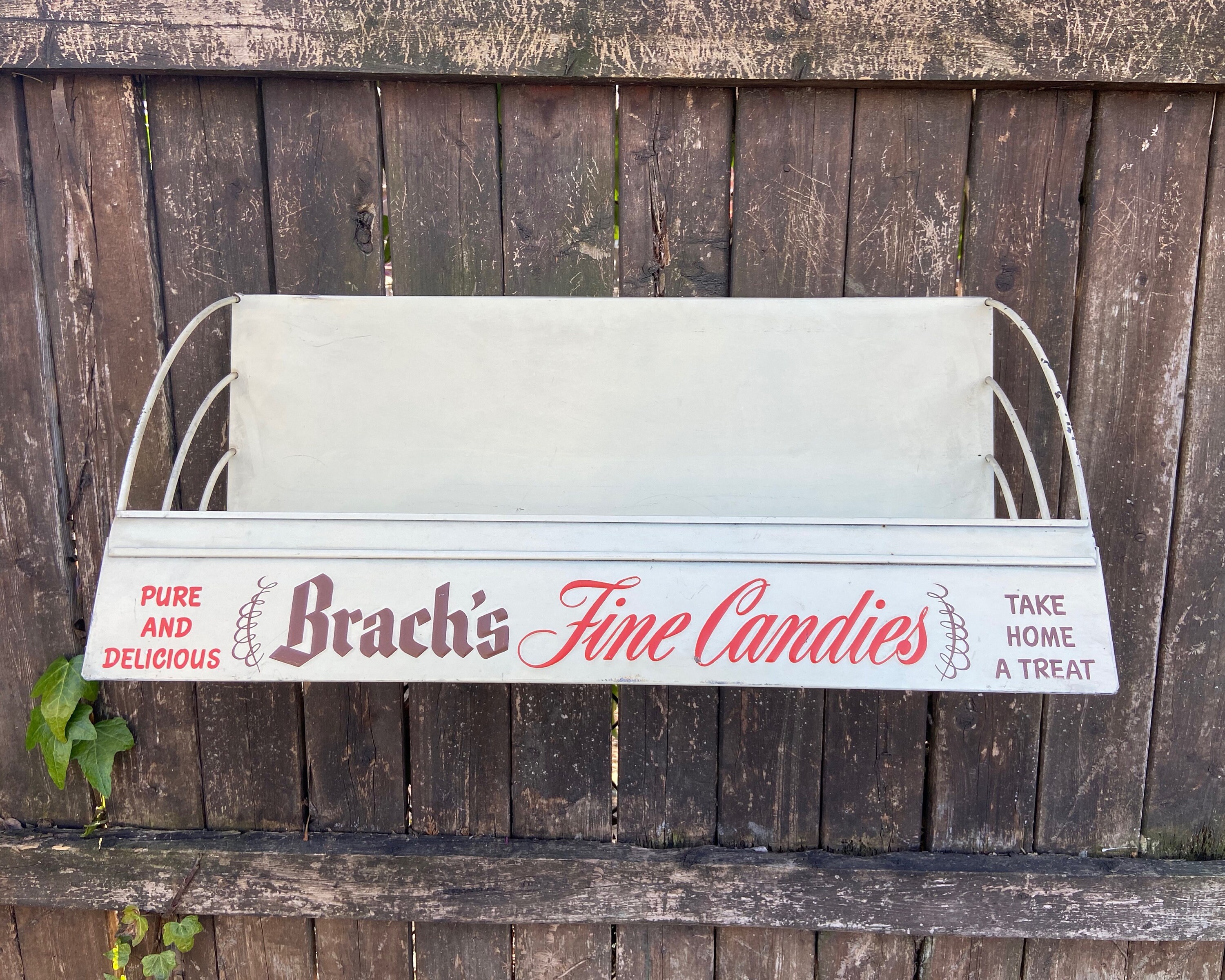 Vintage Brach's Fine Candies Shelf Candy Rack c. | Etsy