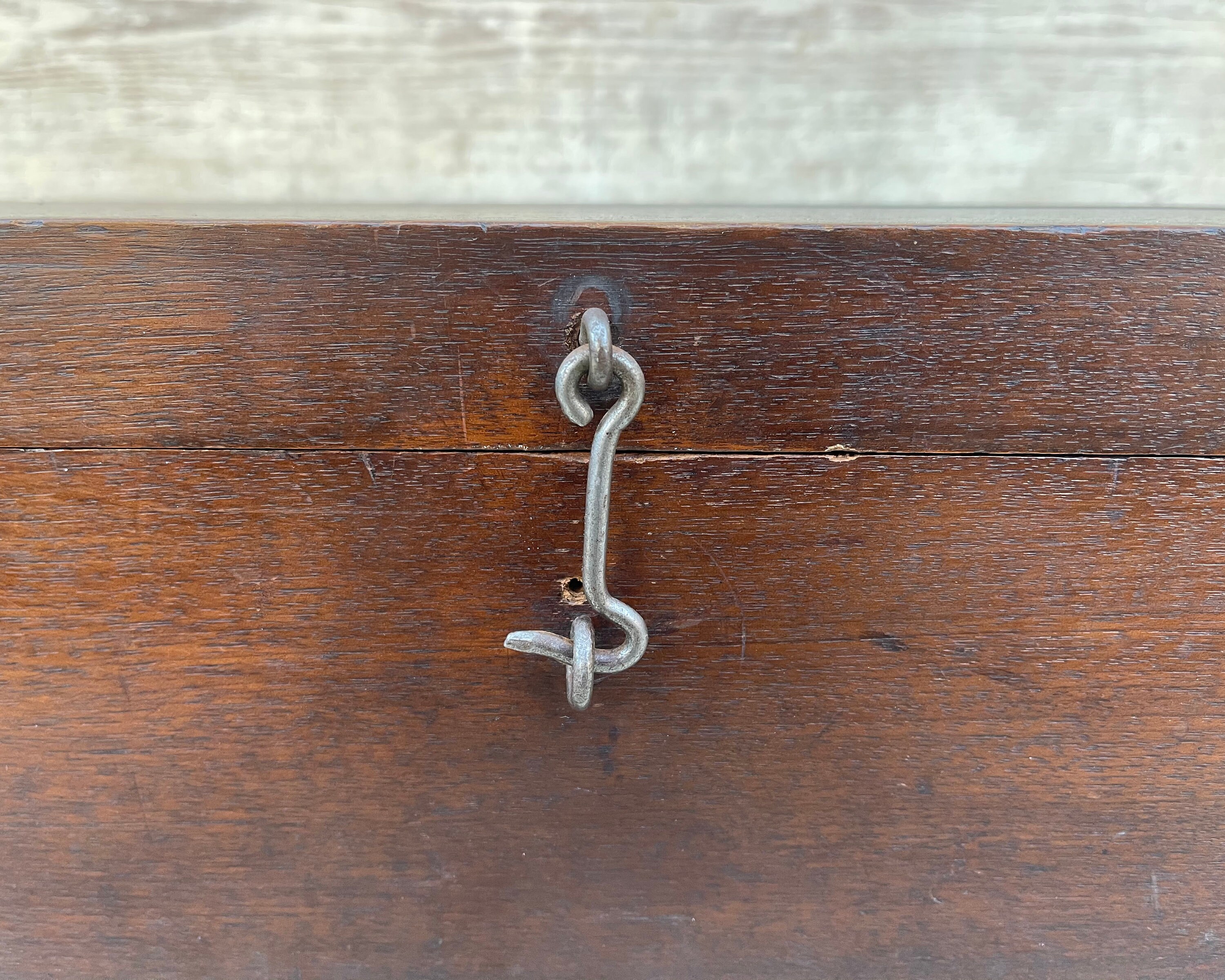 Vintage Wooden Box With Latch Wood Latch Box Storage Box - Etsy