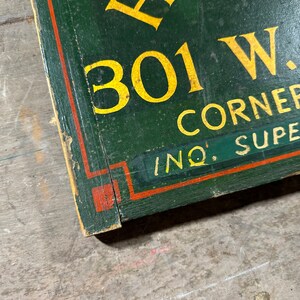 Antique Hand Painted Sign: HINES & HINES NYC, Primitive Decor - Etsy