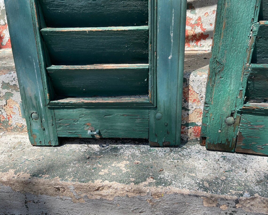 Antique Shutters Old Distressed Rustic Barn Shutters | Etsy