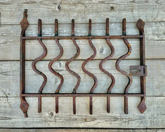 Antique Wrought Iron Fence Vintage GATE Iron Fence Cover | Etsy