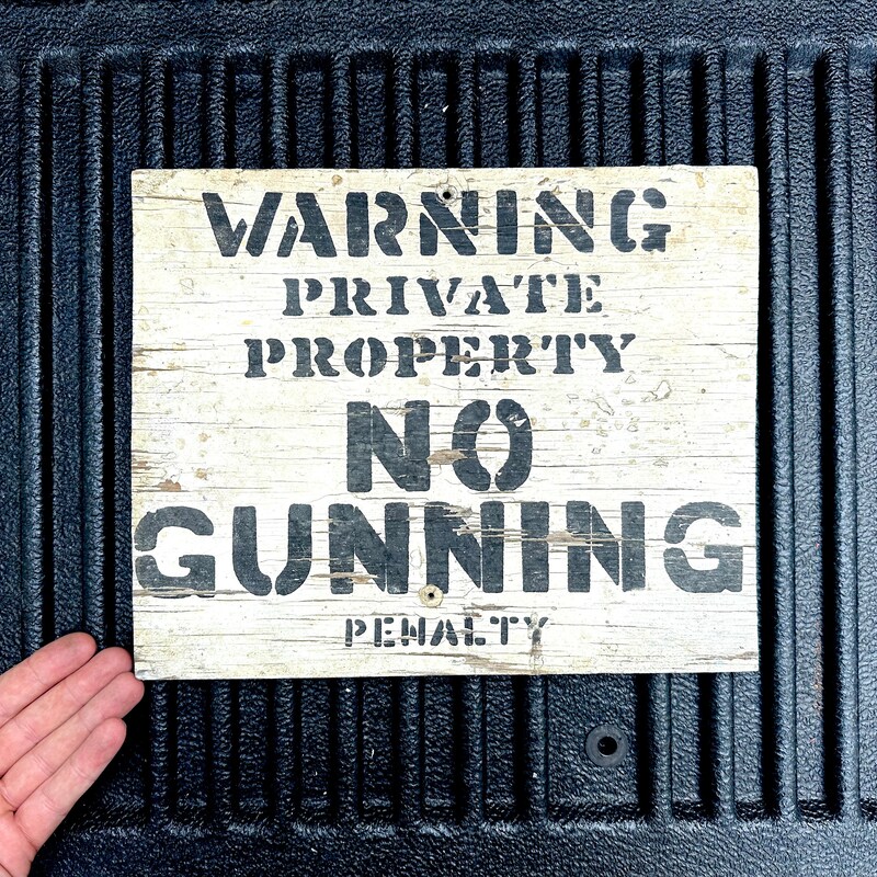 Old Warning Signs - Etsy