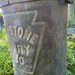 Antique KEYSTONE Dairy Milk Can: Farmhouse Yard Art, Western Maryland ...