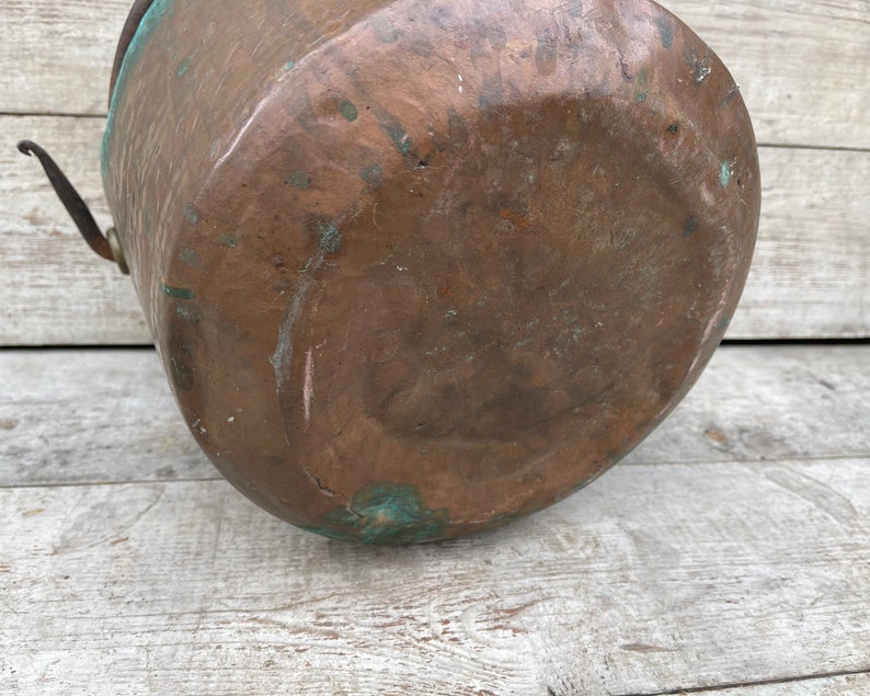Antique Copper Pot Vintage Wash Pot Basin Farmhouse Antiques | Etsy