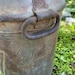 Antique KEYSTONE Dairy Milk Can: Farmhouse Yard Art, Western Maryland ...