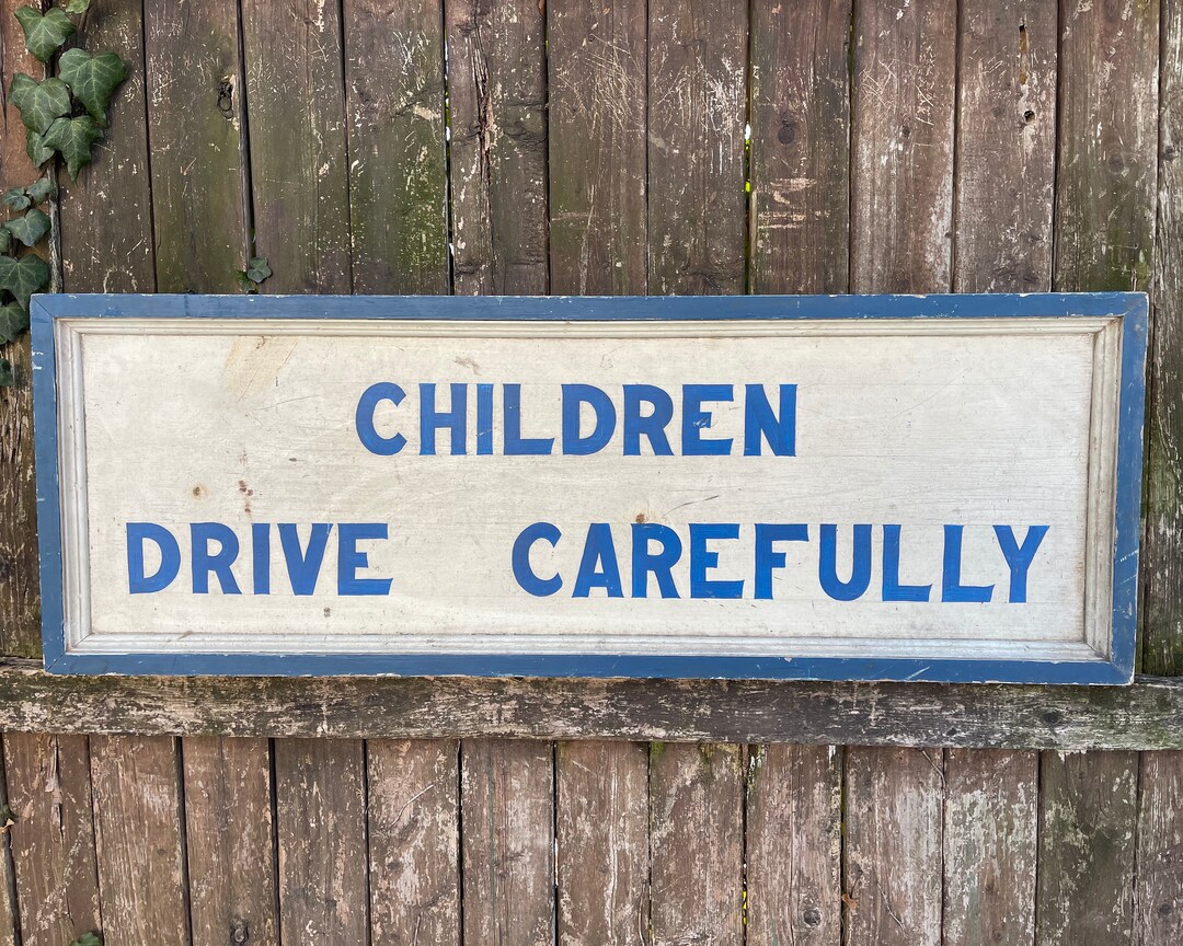 Vintage Amusement Park Carnival Ride Sign, Wooden Sign, Nice Painted ...