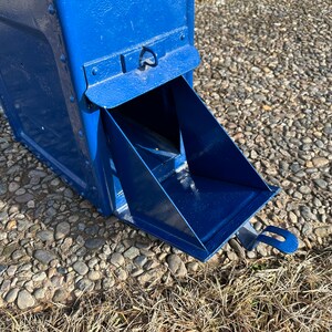 Antique Cast Iron U.S MAIL BOX, Pull Down Mailbox, Letter Slot, Locak ...