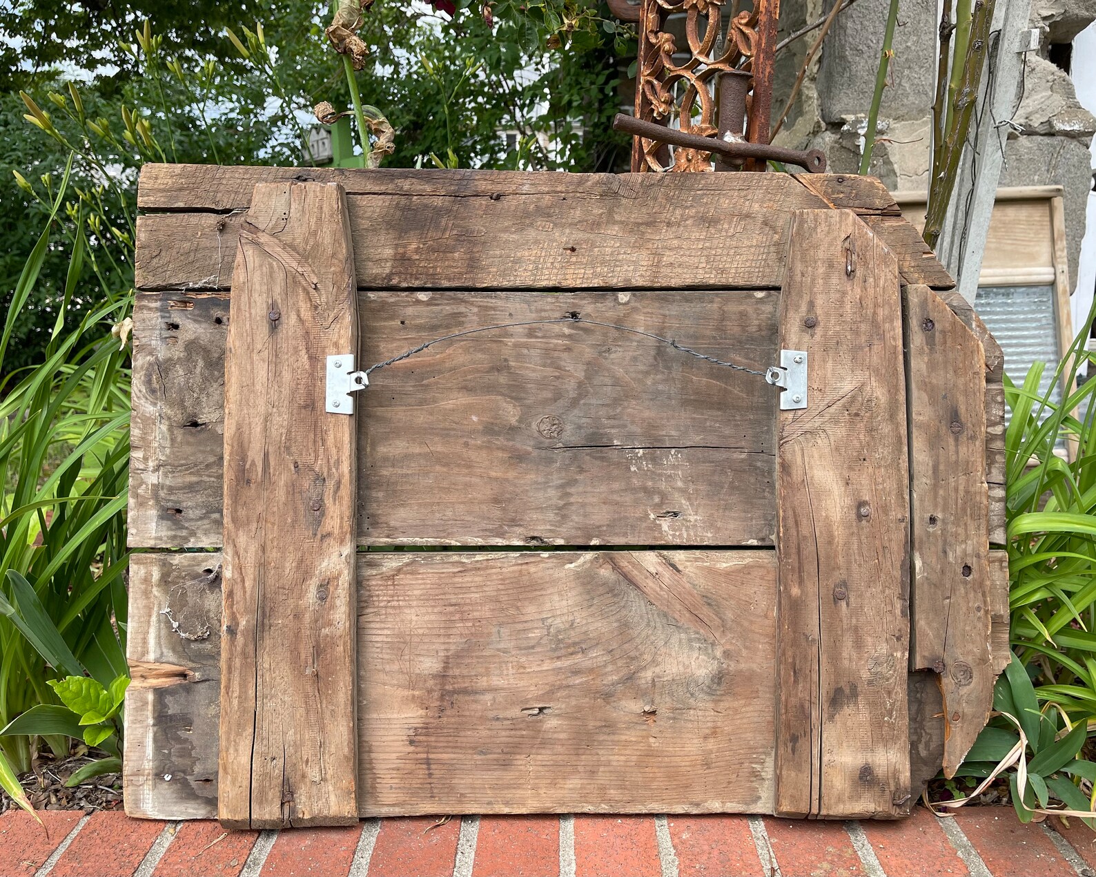 Antique Wooden Sign DUMP NO RUBBISH Advertising 1800s Folk Art | Etsy