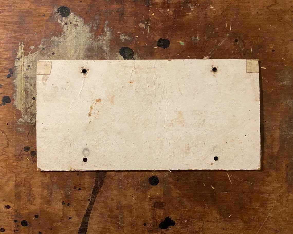 Vintage Temporary License Plate Pennsylvania License Plate Old - Etsy