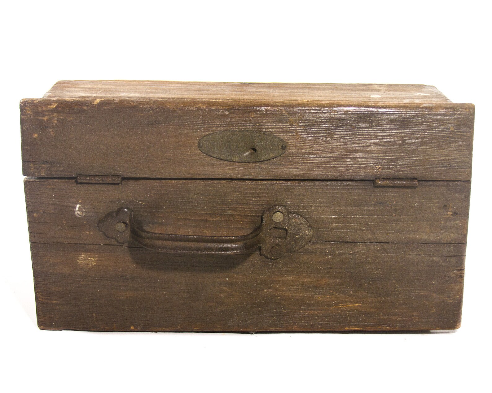 Antique Wooden Lock Box Vintage Wood Strongbox Wooden Safe - Etsy