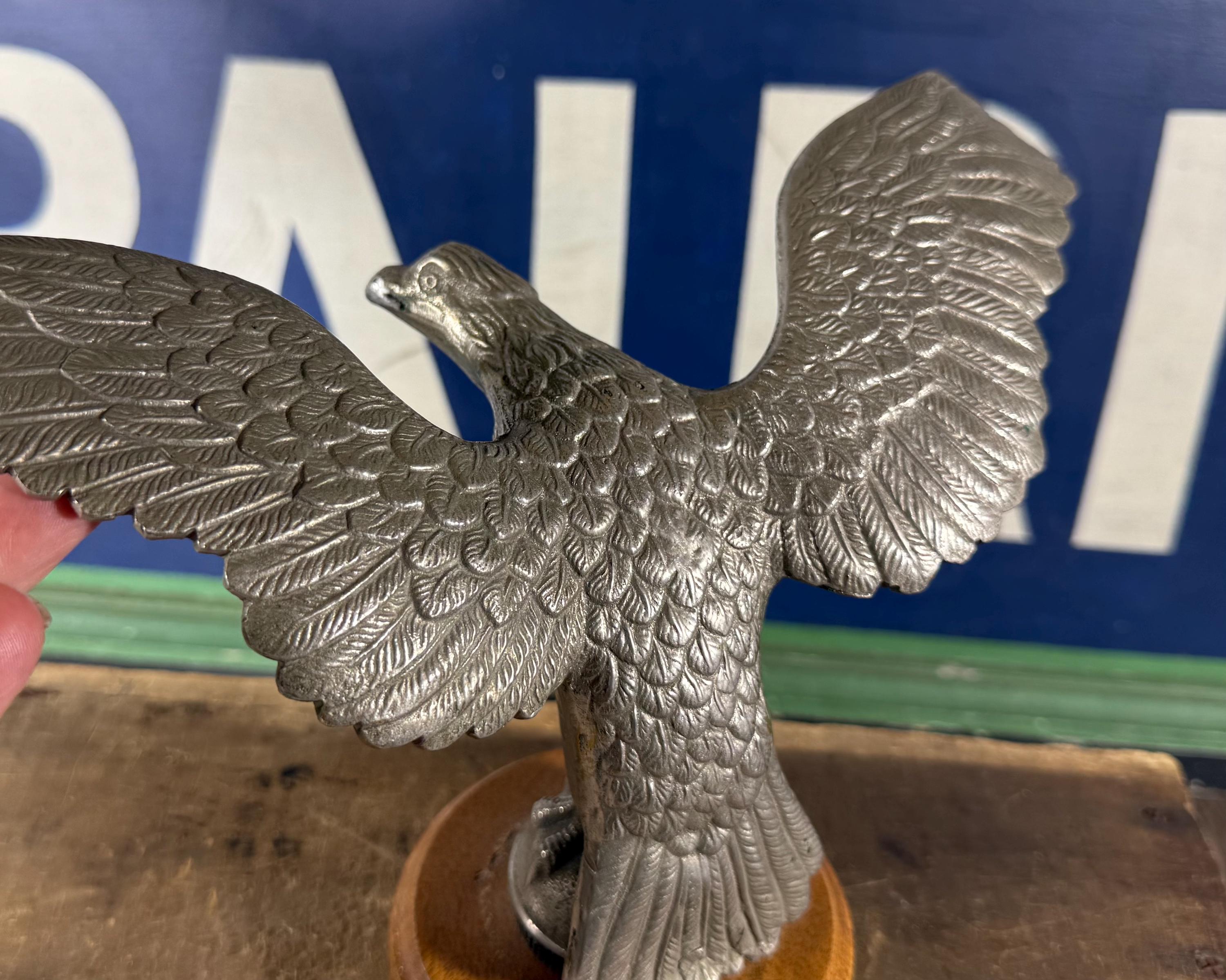 Antique Bronze Eagle Flag Pole Topper: Americana Decor (6.5x10in) - Etsy