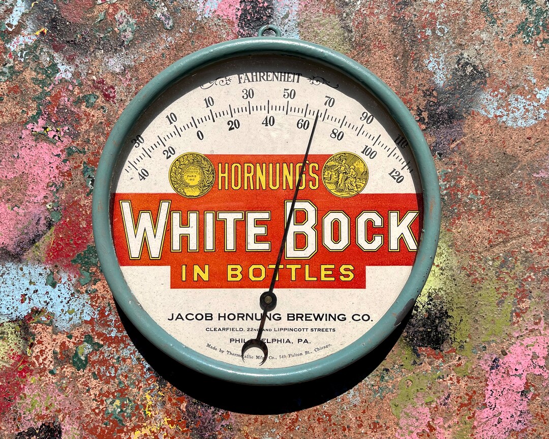 Antique Beer Sign Thermometer 1930s Prohibition Era Hornungs - Etsy