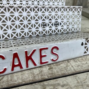 Vintage Lucky Cakes Candies Shelf Candy Rack C. 1930's Art Deco Slanted ...