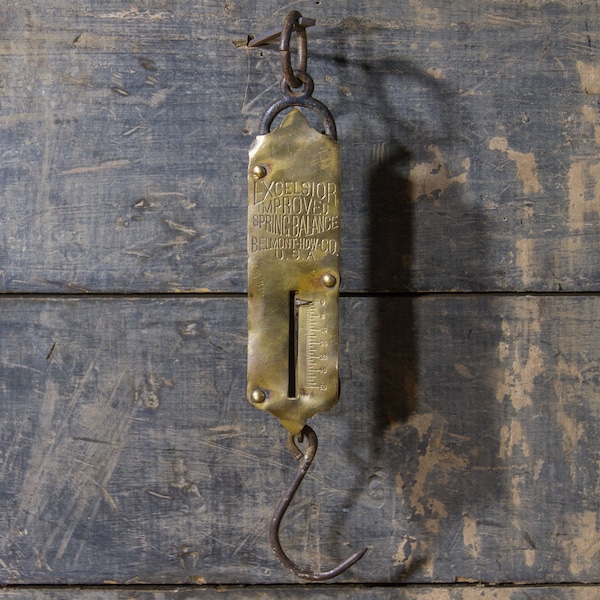 Antique Spring Balance Scales - Etsy