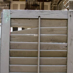 Large Pair of Vintage Shutters, 67'' Long X 17'' Wide, Reclaimed Barn Wood Door, Louvered ...