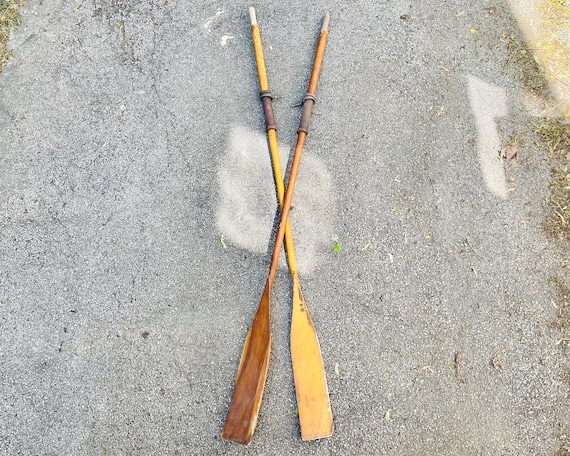 Wooden Rowing Oars