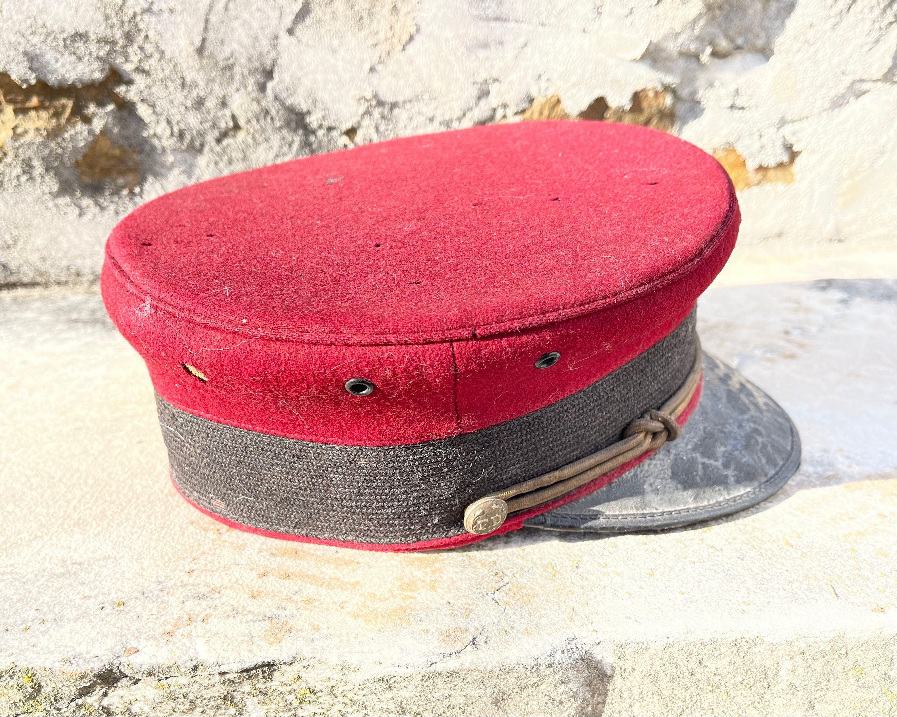 Antique Fire Department Dress Cap Firemen Hat Firefighter | Etsy