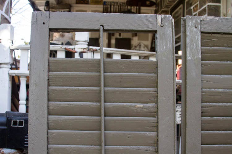 Large Pair of Vintage Shutters 67'' Long X | Etsy