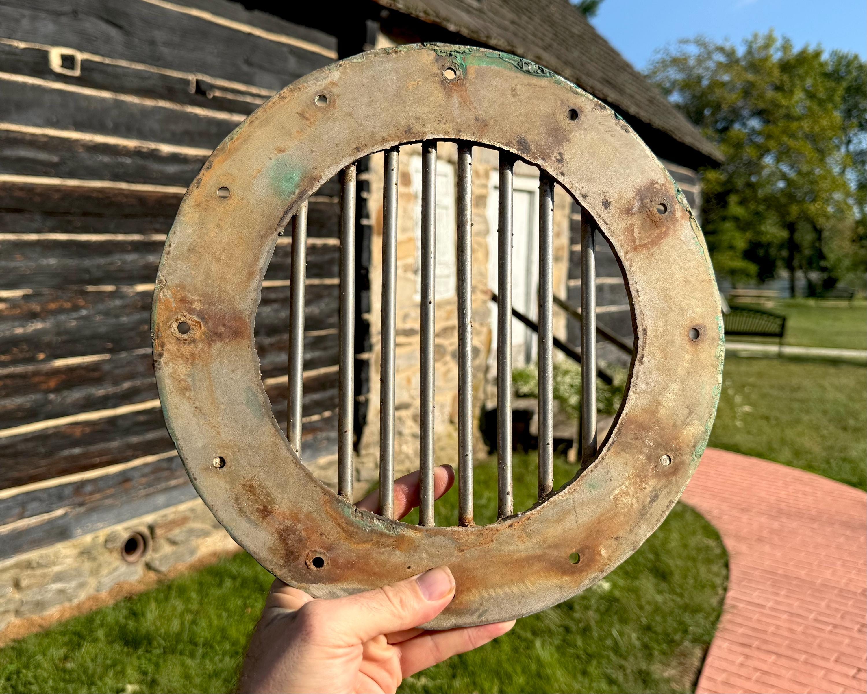 Antique Porthole Window Vent: Large 12'' Nautical Ship Decor - Etsy