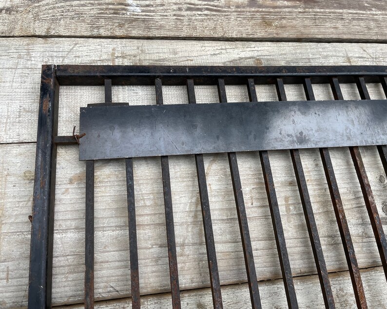 Art Deco Post Ofiice Window Guard Iron Bank Teller Gate Bars - Etsy