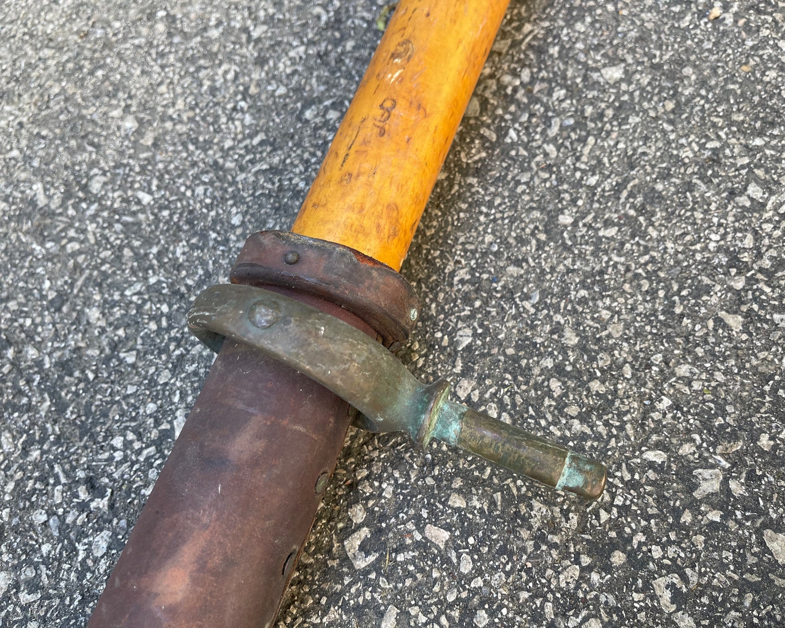 INCREDIBLE Antique WOODEN Oars Rowing Oars Leather Bound Lake - Etsy