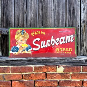 Sunbeam Bread Sign - Etsy