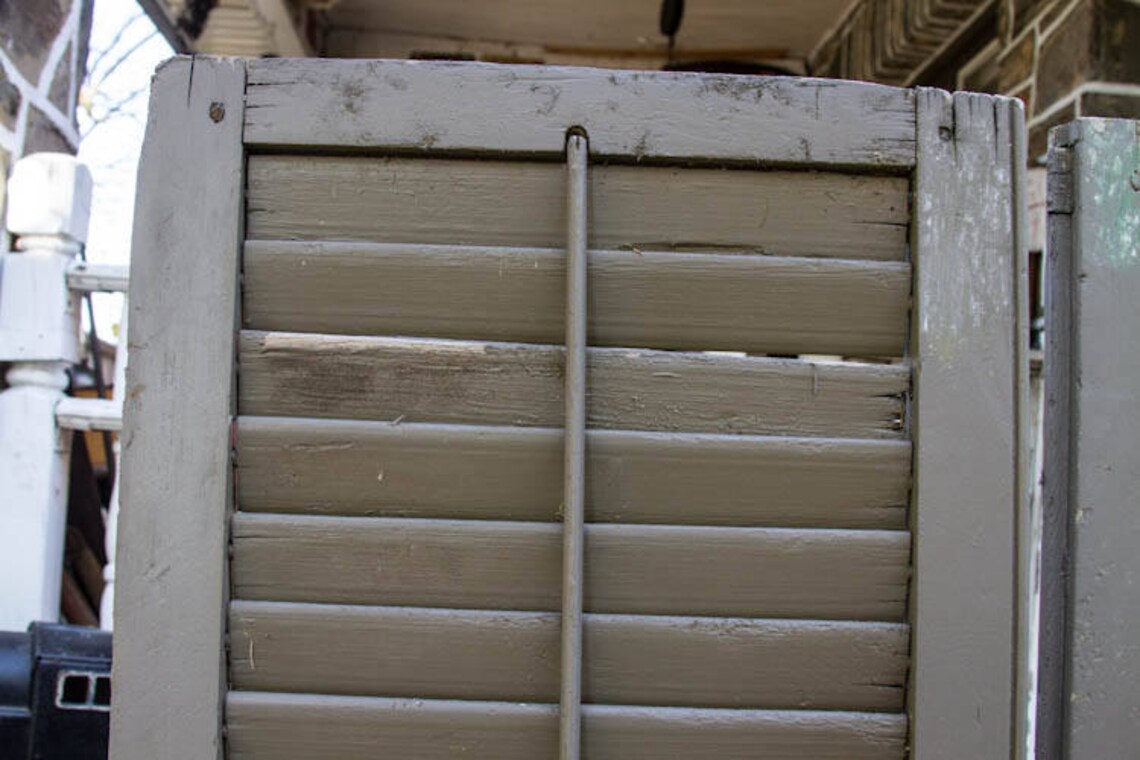 Large pair of Vintage Shutters 67'' long x | Etsy
