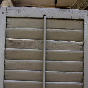 Large Pair of Vintage Shutters, 67'' Long X 17'' Wide, Reclaimed Barn Wood Door, Louvered ...