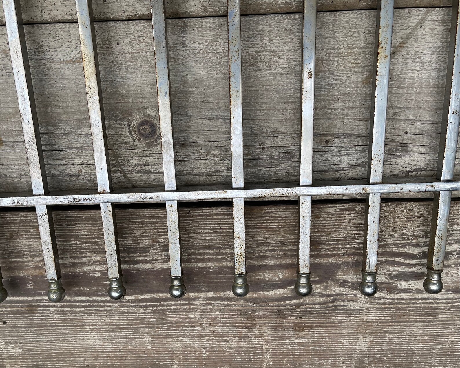 Vintage Bank Teller Gate Window Antique Metal Bars Cover | Etsy