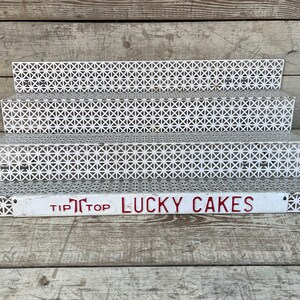 Vintage Lucky Cakes Candies Shelf Candy Rack C. 1930's Art Deco Slanted ...