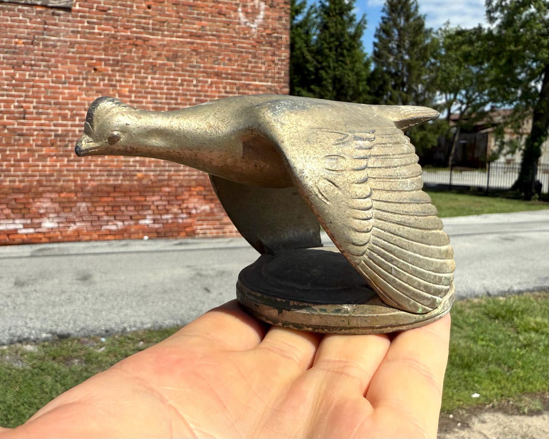 Radiator Cap Hood Ornament, Ford Model A, Original Stanco Stant Flying ...