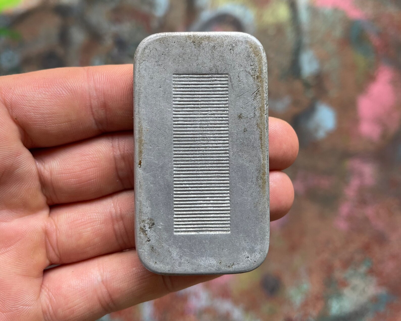 Antique Match Safe Postage Stamp Case Holder CENTRAL - Etsy