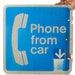 Vintage Metal Sign From Pay Phone Booth, Flange Sign, Pay Phone, Old ...