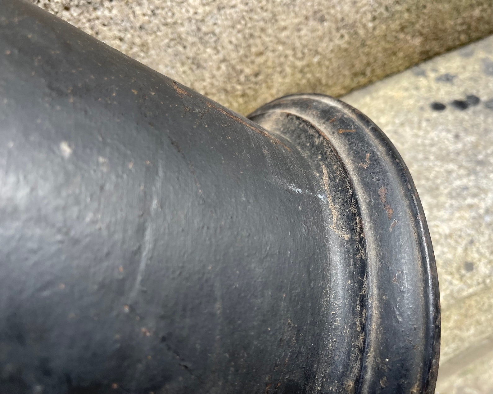 EXTRA LARGE Antique Cast Iron Mortar and Pestle 30 LBS - Etsy