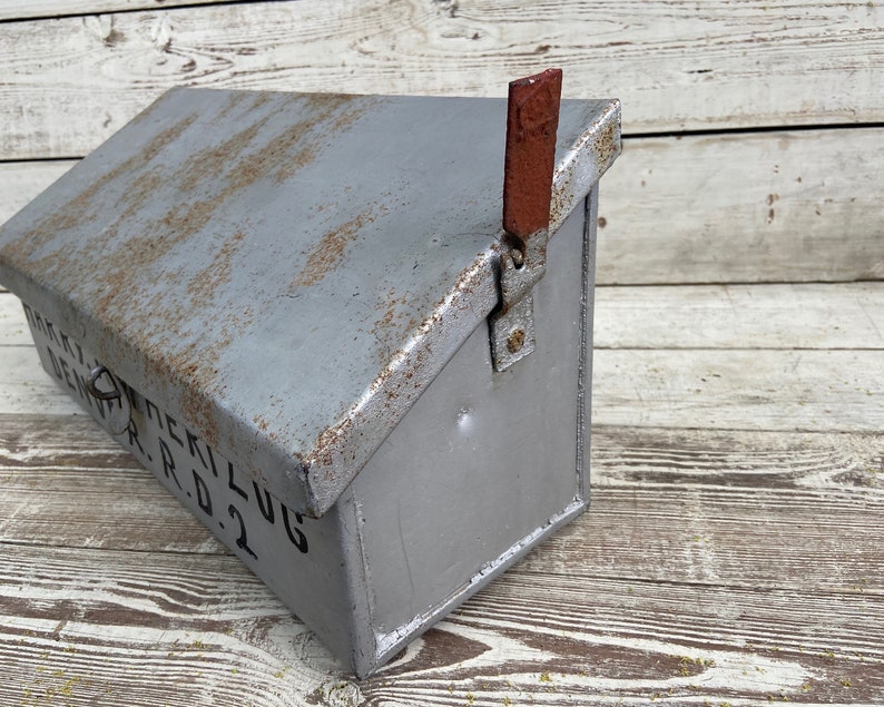 RARE Mid Century Modern Mailbox Atomic Age Mailbox Vintage - Etsy