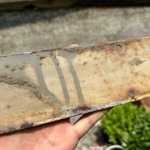 Antique WATCH YOUR STEP Porcelain Subway Sign New York City Early ...