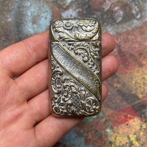 R.B Hayden Whiskey Match Safe GIBSON Rye Charles Meinecke Sacramento ...