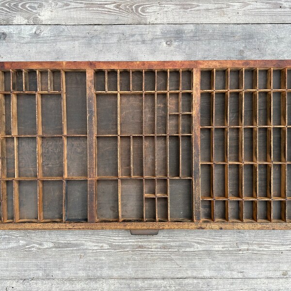 Wooden Printers Tray - Etsy