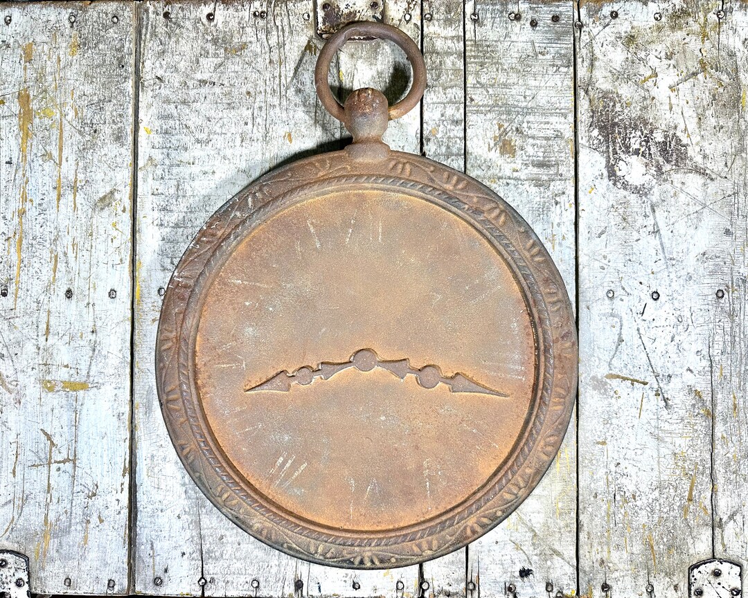 Antique Watchmakers Trade Sign, Victorian Era Cast Iron Watch Maker ...