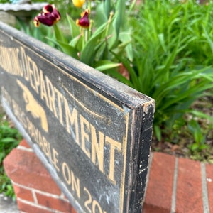 ACCOUNTING DEPARTMENT Antique Sign, 1800s Sand Smaltz Gold Paint, EARLY ...