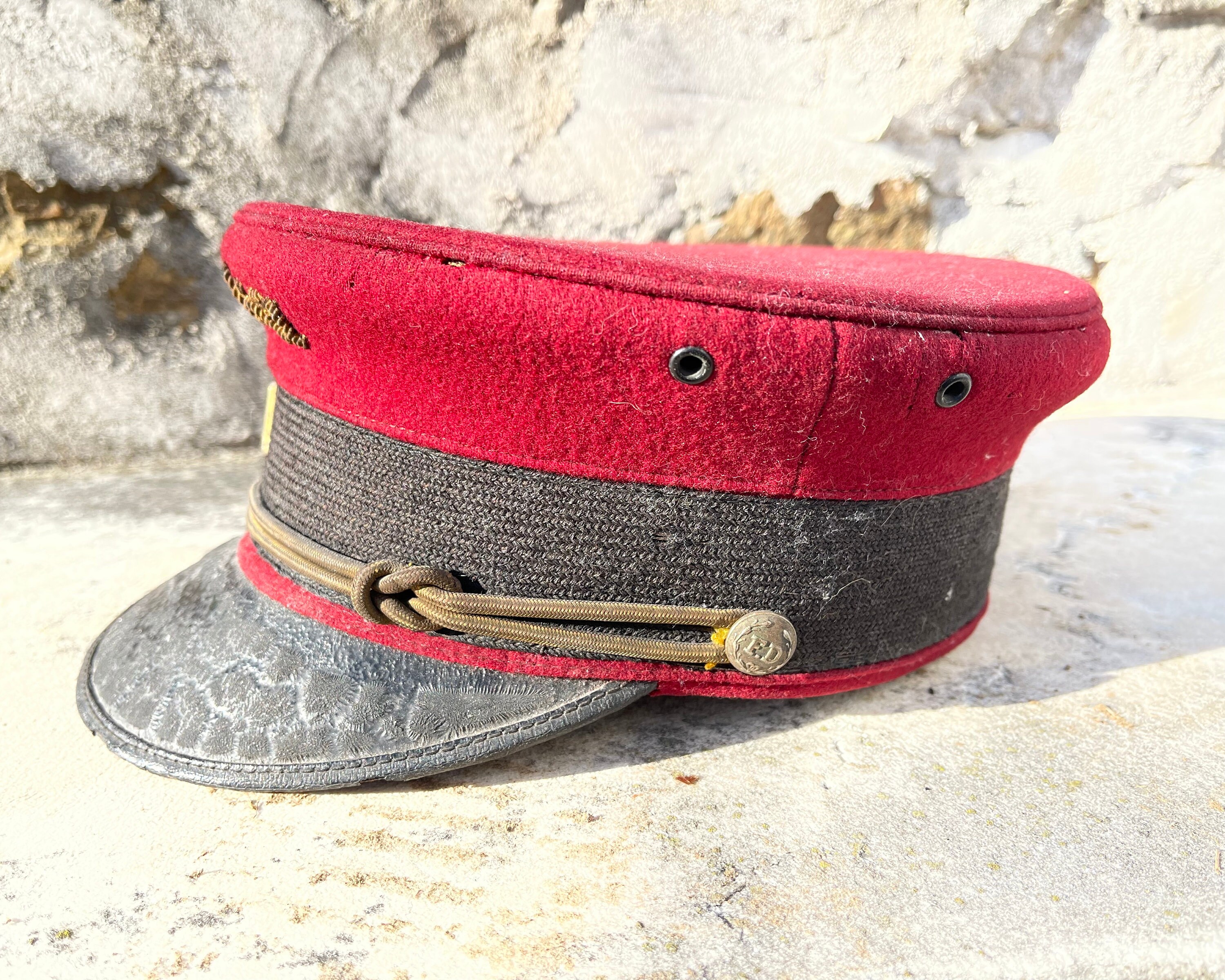 Antique Fire Department Dress Cap Firemen Hat Firefighter | Etsy