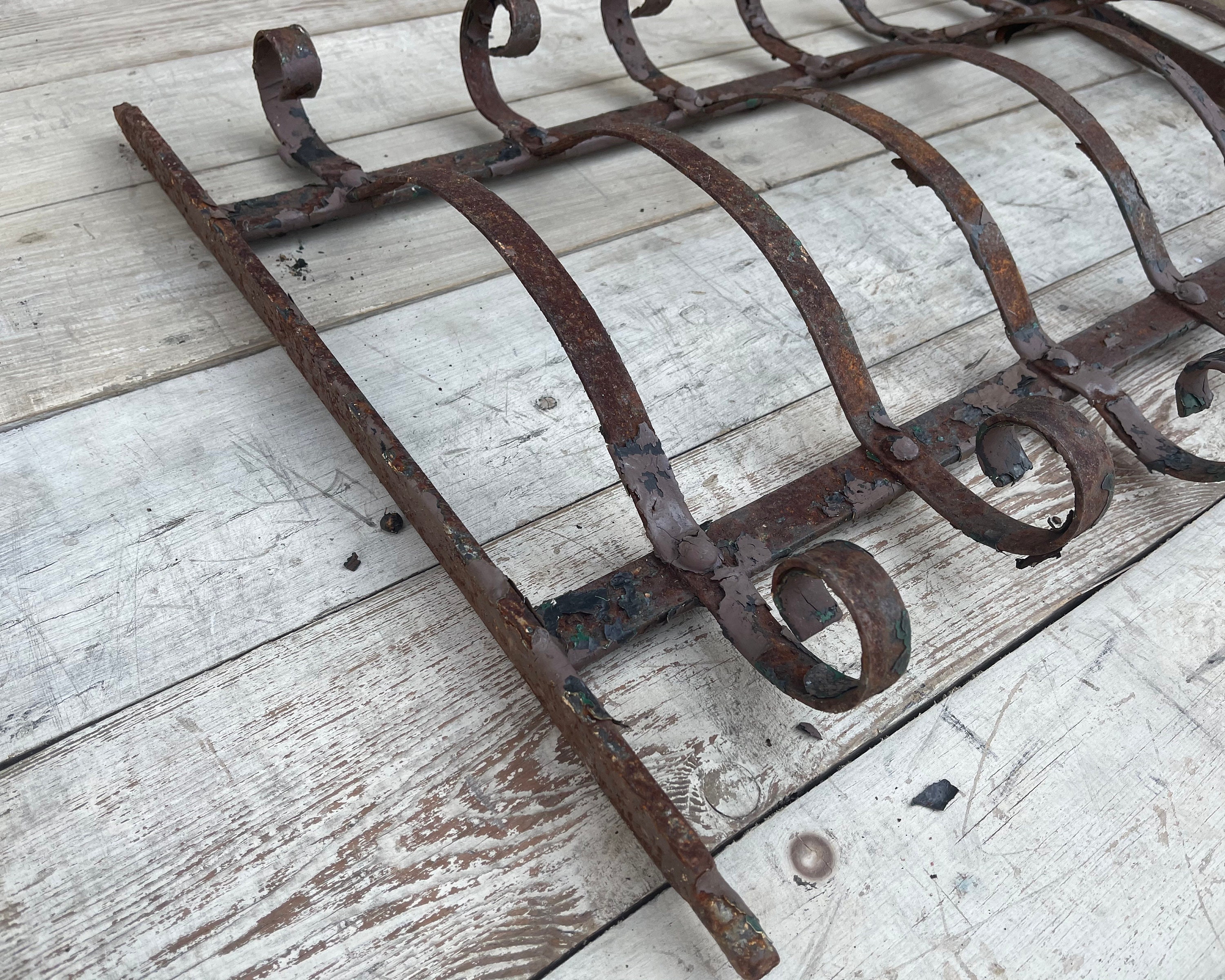 Vintage Wrought Iron Gate Window Door Rustic Victorian Gate - Etsy