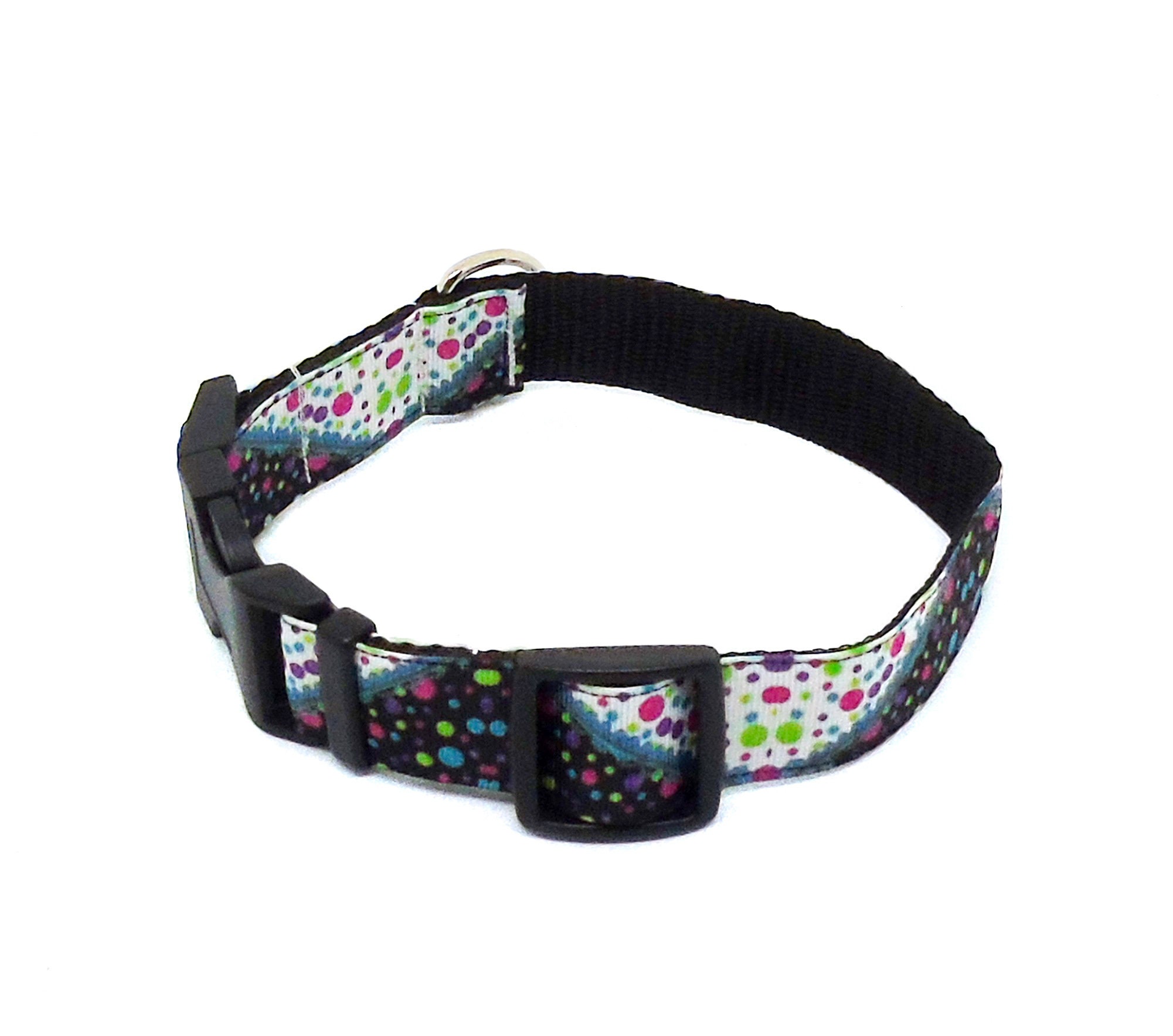Spotty Print Adjustable Collar Dog Collar | Etsy