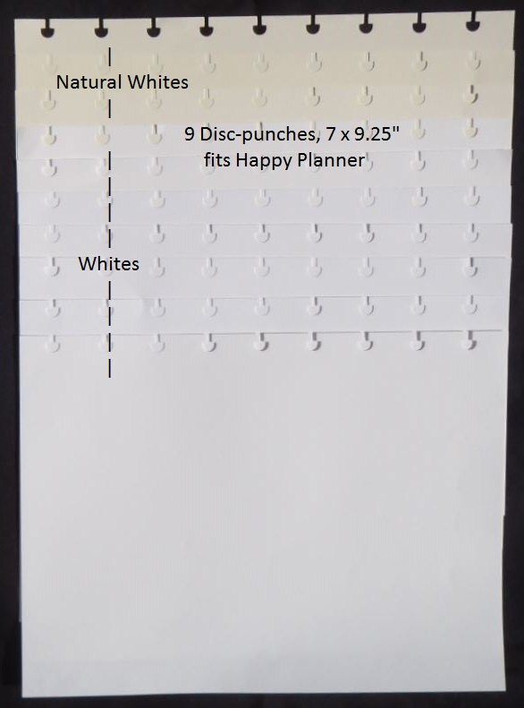Paper for "happy Planner" Premium Writing Paper, 7" X 9.25", 100 Sheets ...