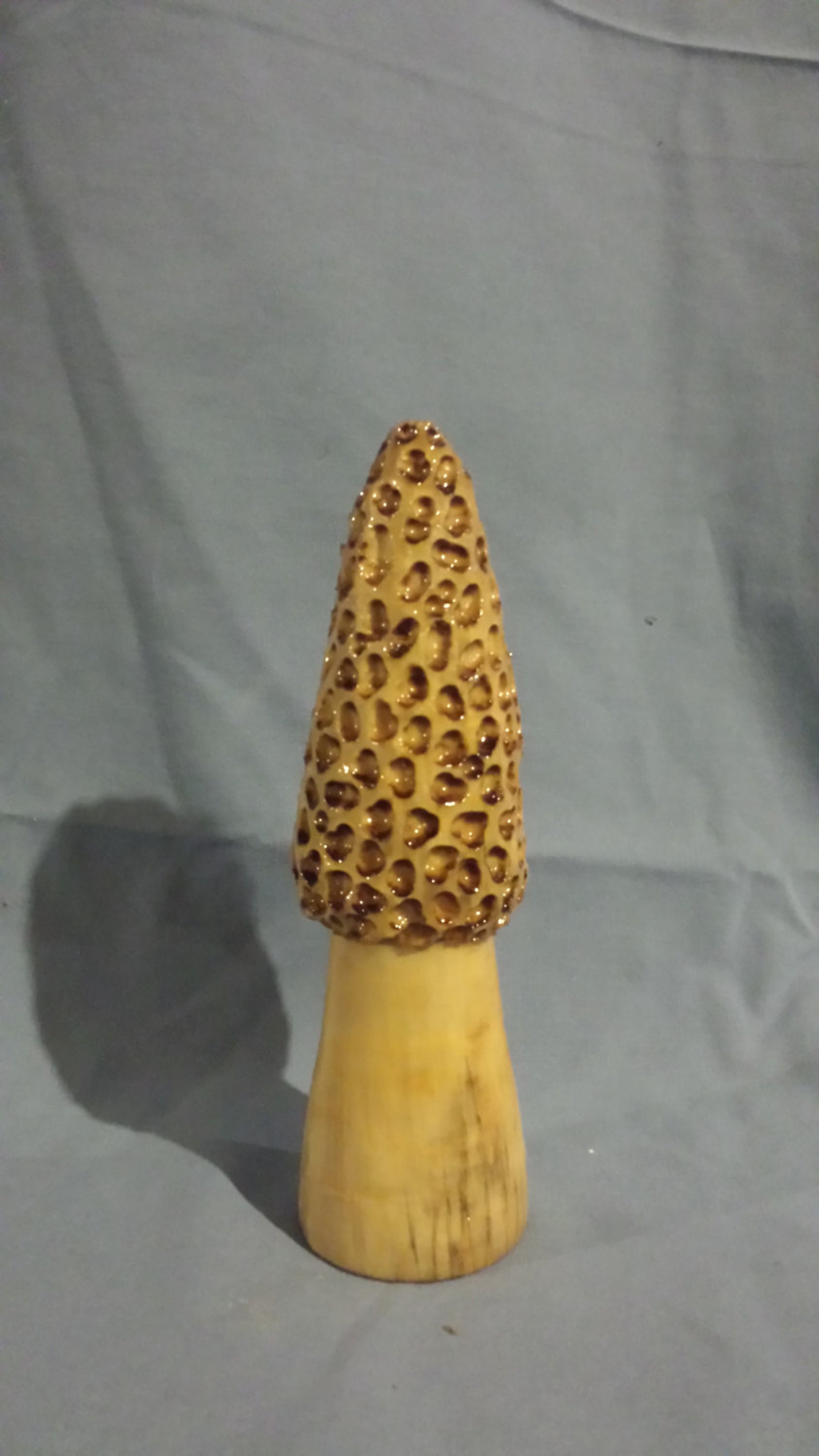 6 to 8 Tall Handcarved Garden Morel Mushrooms | Etsy