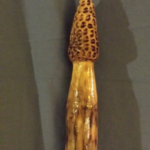 CUSTOM Morel Mushroom Walking Stick Personalize Your Own Walking Stick ...